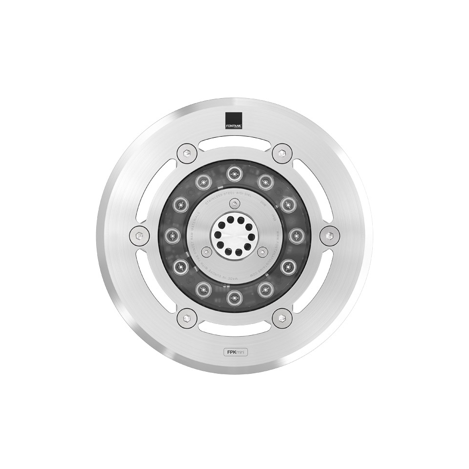 FPKmini: Compact-sized dry deck fountain kit with RGBW Lighting ...