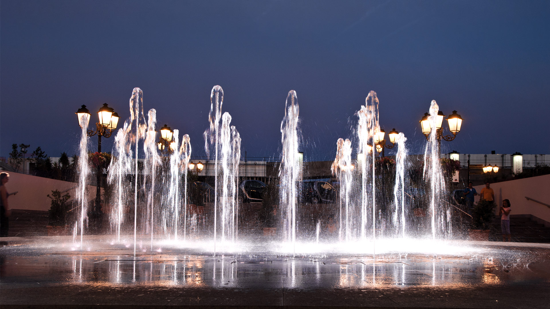 FPK 1000 Series - Dry Deck Fountain Kit - Fontana Fountains